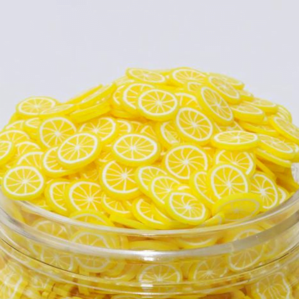 Buy Miniature Polymer Clay Lemon (10pcs) - Rs.5/- sale online India ...